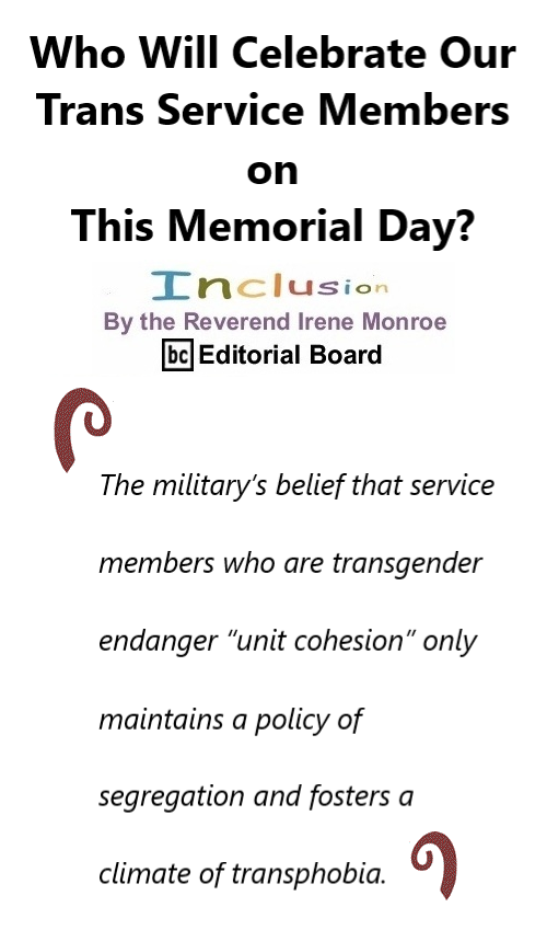 BlackCommentator.com May 23, 2025 - Issue 1042: Who Will Celebrate Our ...